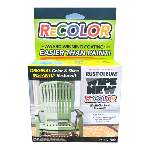 Wipe New Recolor Restorer Any Furniture Colors 2 Set